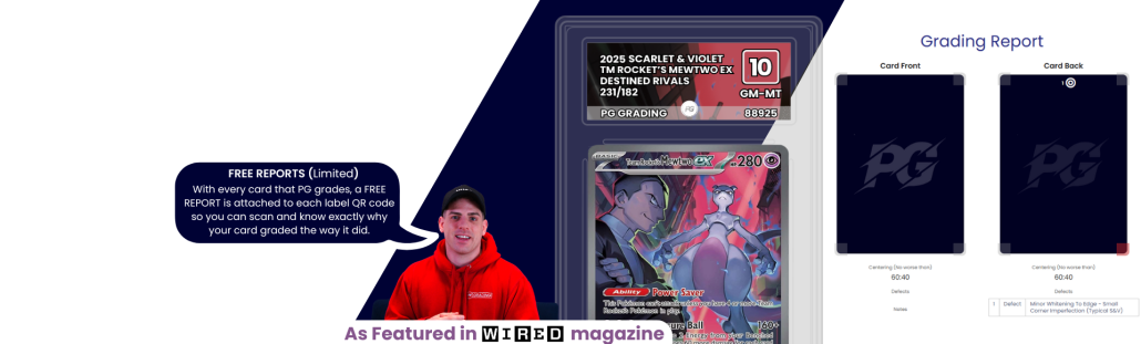 PG Grading - UK Pokemon & Sports Card Grading