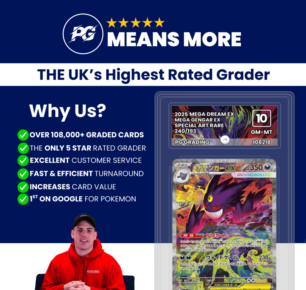 PG Grading - UK Pokémon Card Grading Company
