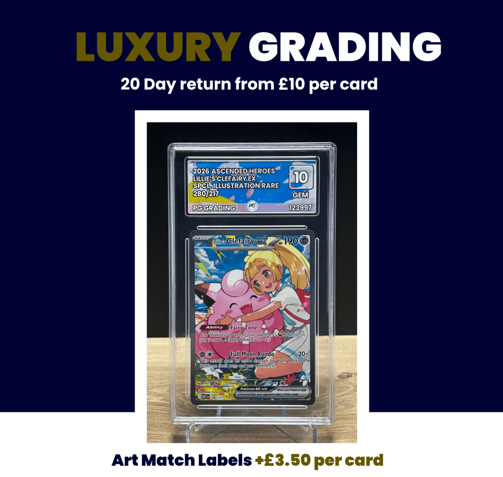 PG Grading - UK Pokémon Card Grading Company